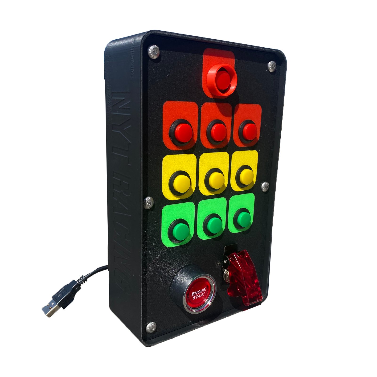 Botonera Simracing de 12 pulsadores V2 - NYT Racing